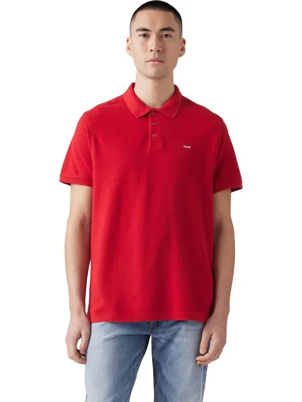 LEVI'S Standard Housemark Polo - Red
