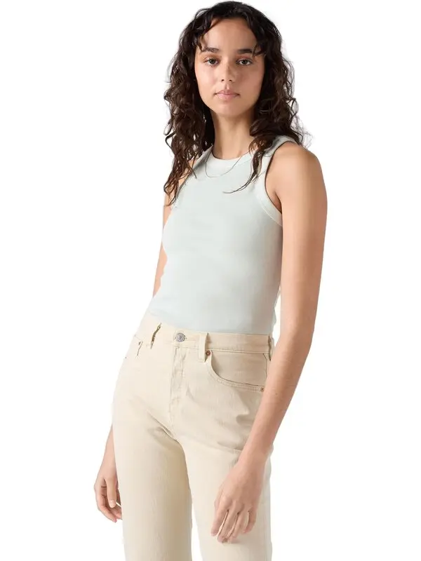 LEVI'S Essential Racer Tank Top - Blue
