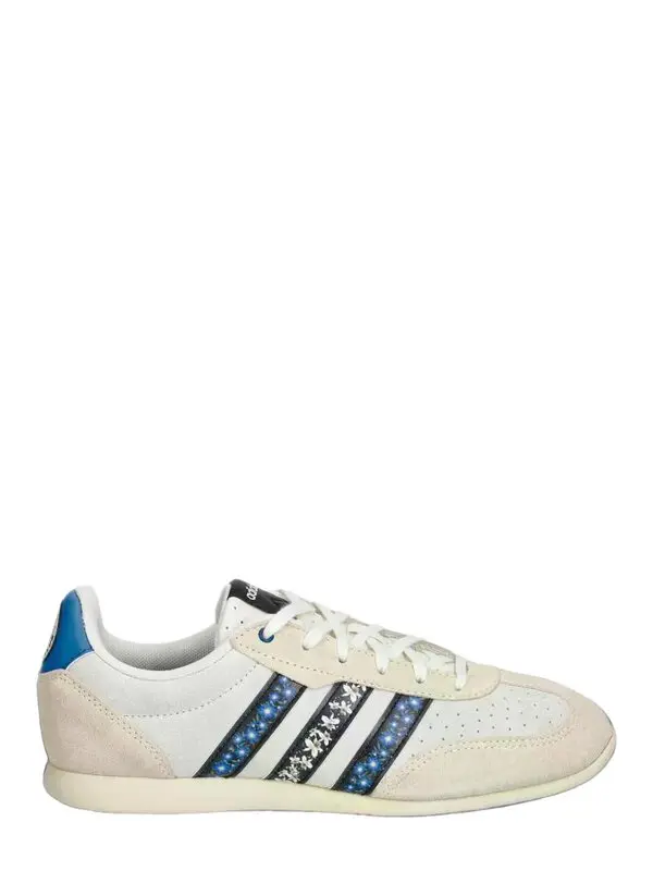 Adidas Barreda Floral-print 3-stripes Sneakers - Neutrals