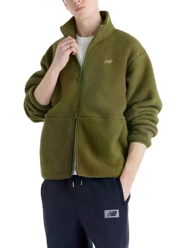 NEW BALANCE High-pile Jacket - Green