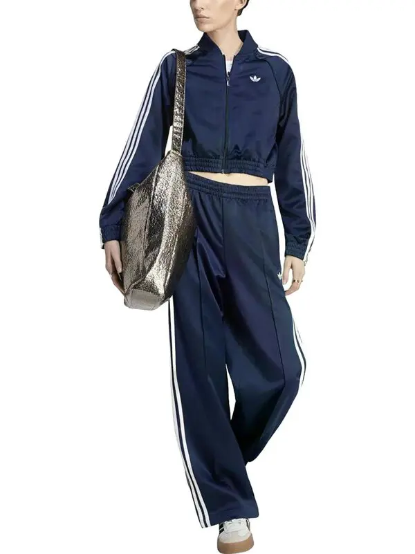 Adidas Sst Cropped Track Jacket - Blue