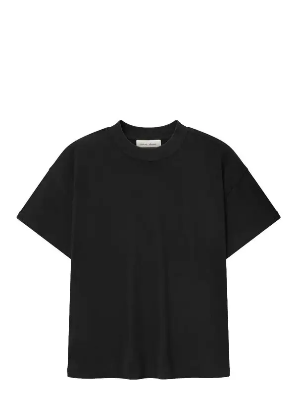 Fear Of God Essentials Logo-patch T-shirt - Black
