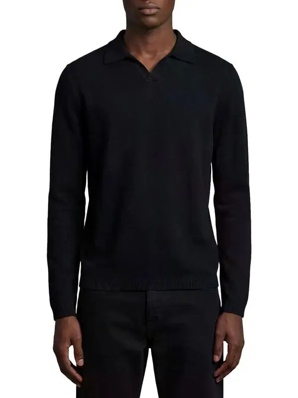 THE ROW Ripley Polo - Black