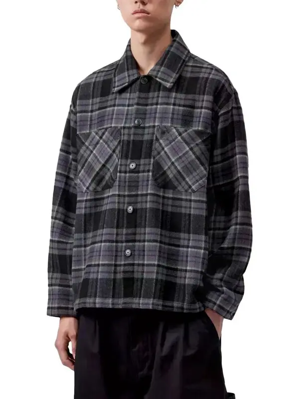 Carhartt Work In Progress Parson Check-pattern Shirt - Grey