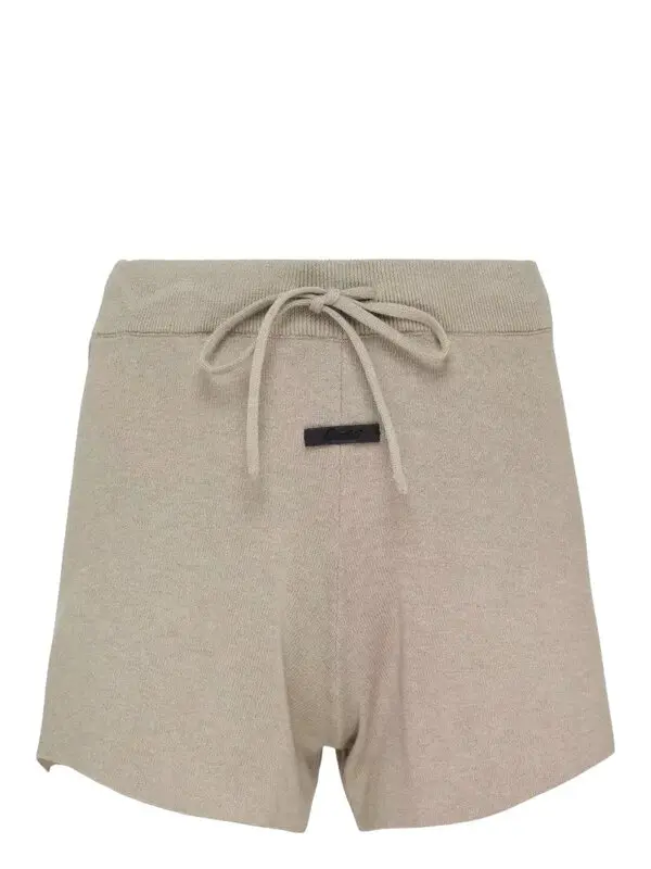Fear Of God Essentials Drawstring-waist Shorts - Grey