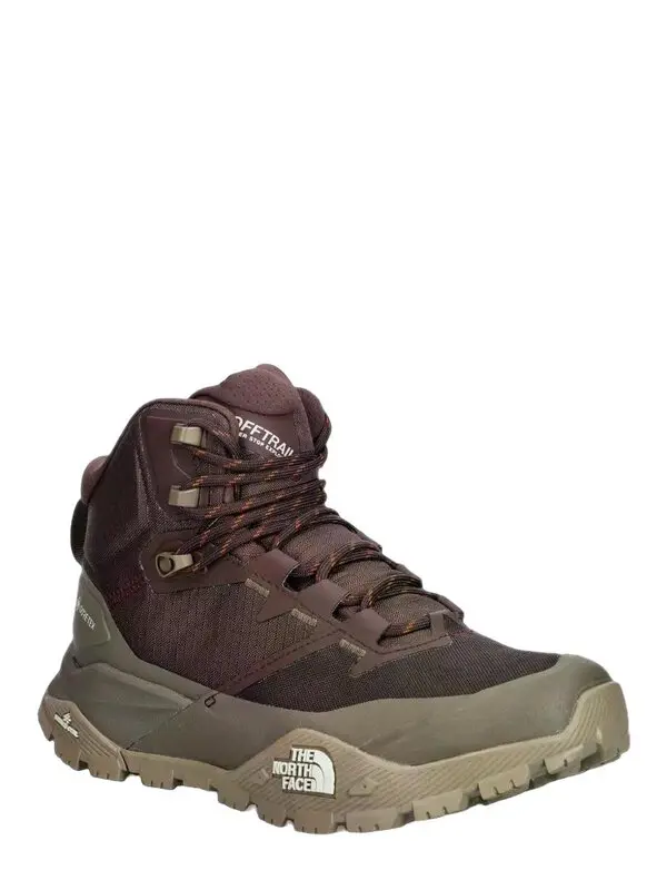 The North Face Gore-tex Panelled High Top Sneakers - Red
