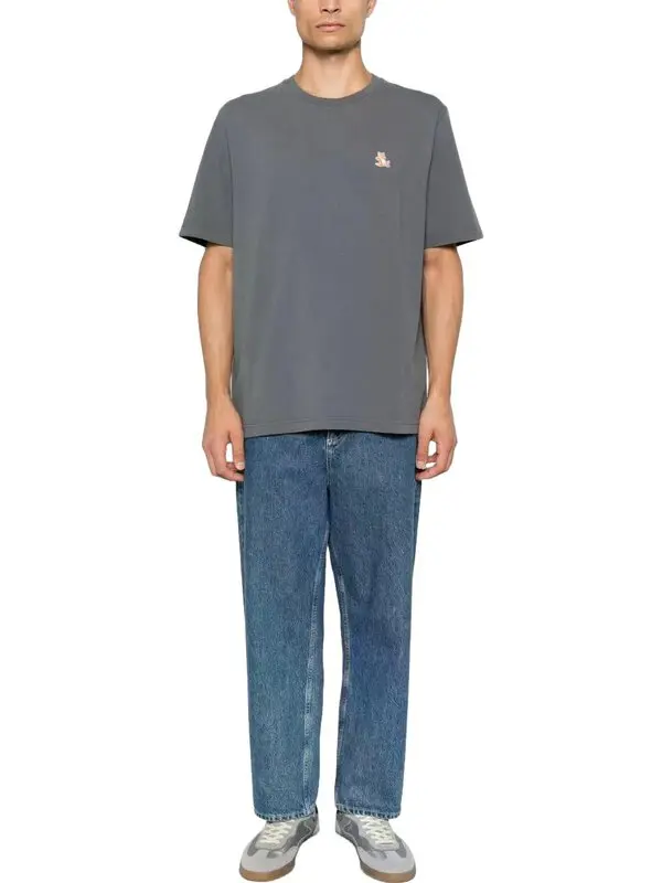 Maison Kitsuné Fox Patch T-shirt - Grey