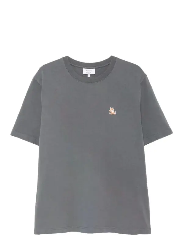 Maison Kitsuné Fox Patch T-shirt - Grey