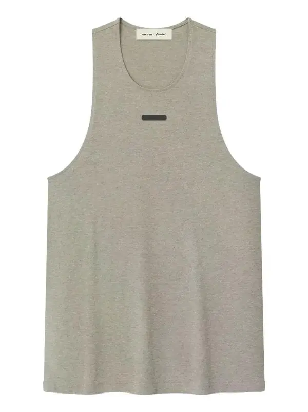 Fear Of God Logo Patch Vest - Grey