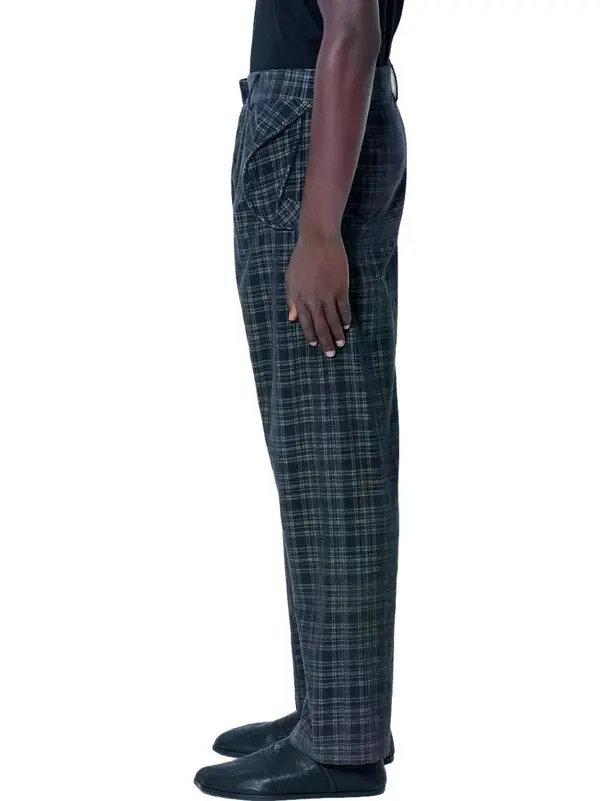 VIVIENNE WESTWOOD Drunken Checked Trousers - Grey