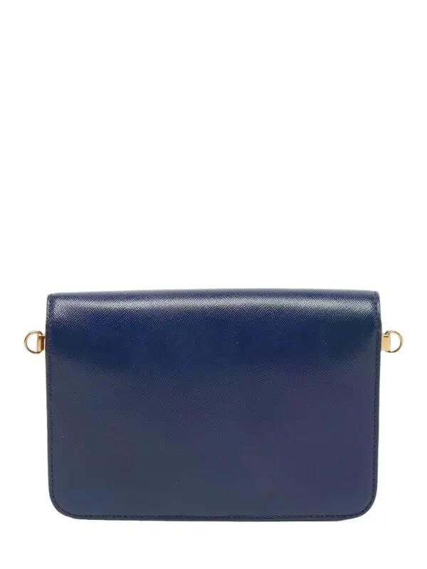 Marc Jacobs Madison Saffiano Leather Shoulder Bag - Blue
