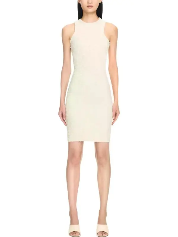 Off-White Terry Rowing Dress - Neutrals