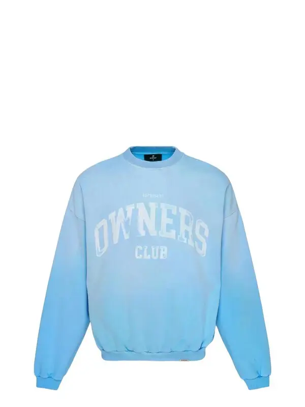 REPRESENT Owners Club Logo-print Sweatshirt - Blue