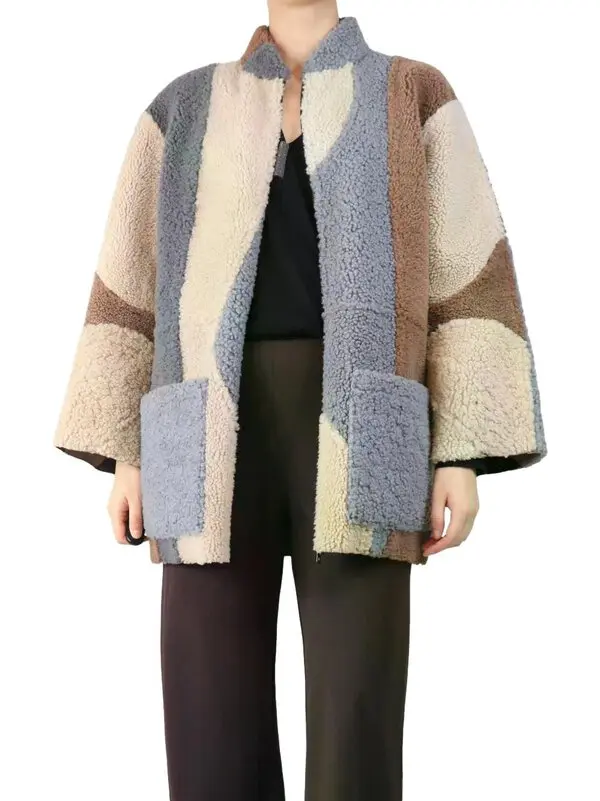 Zadig&Voltaire Reversible Sherpa-effect Coat - Neutrals
