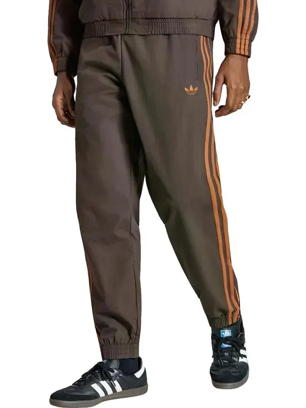 Adidas Firebird Side-stripe Track Pants - Brown