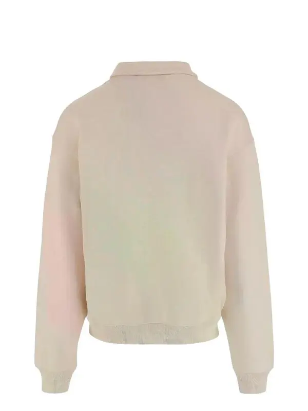 Jacquemus The Gros Grain Zipped-rollneck Sweatshirt - Neutrals