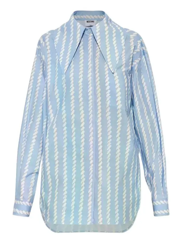 Moschino Patterned Shirt - Blue