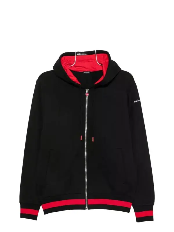 Kiton Contrast-trim Tracksuit - Black
