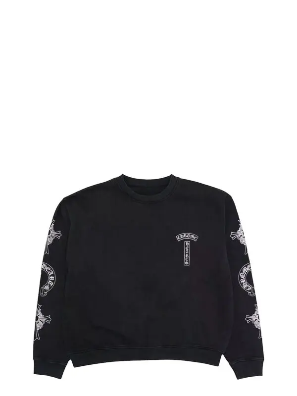 Chrome Hearts Logo-print Sweatshirt - Black