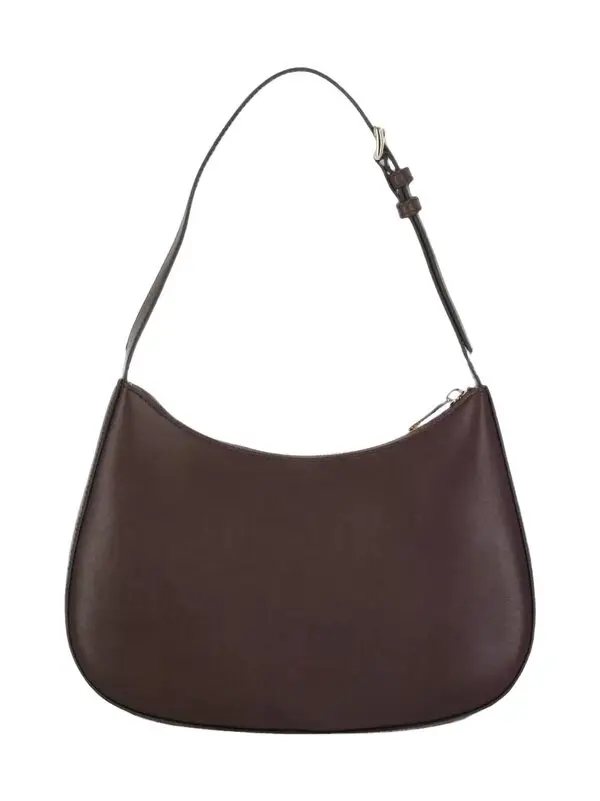 Furla Logo-lettering Leather Shoulder Bag - Brown