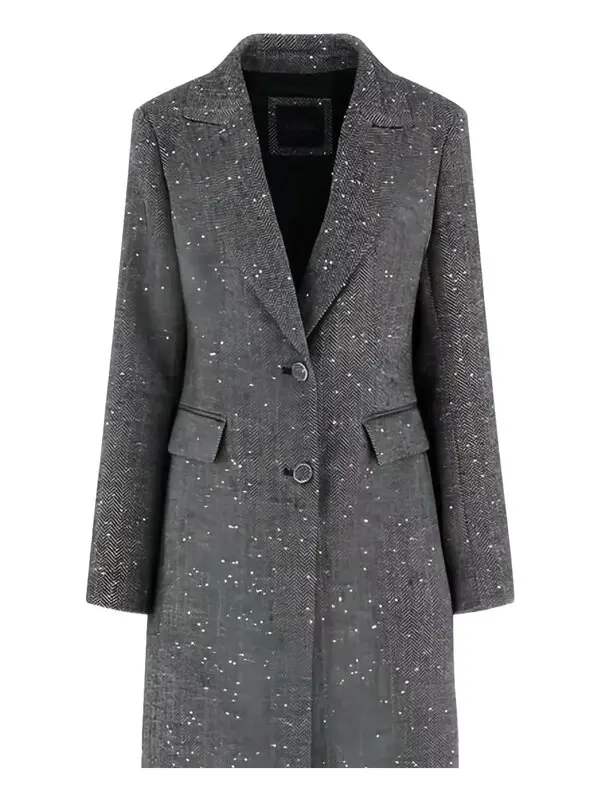 Guess Sequin-embellished Coat - Grey