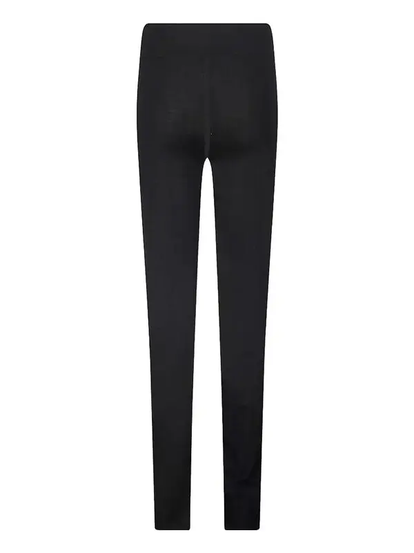 Rick Owens High-waisted Wool Leggings - Black