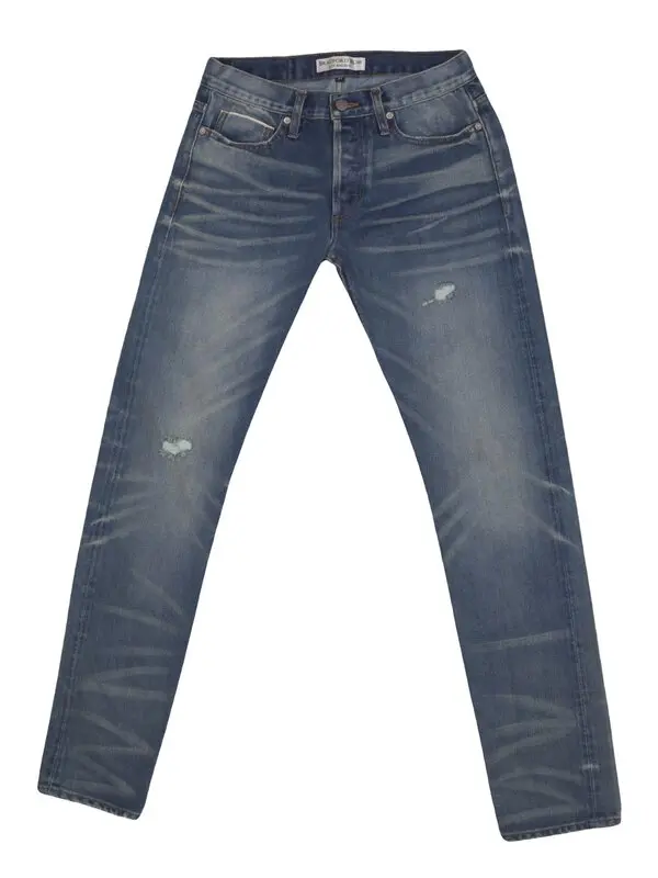 BRADFORD ROW Attis Selvage Denim Jean Indigo Wash - Blue