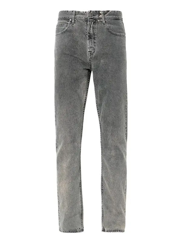 NOEND Slim Straight Jeans In Uvalde - Grey
