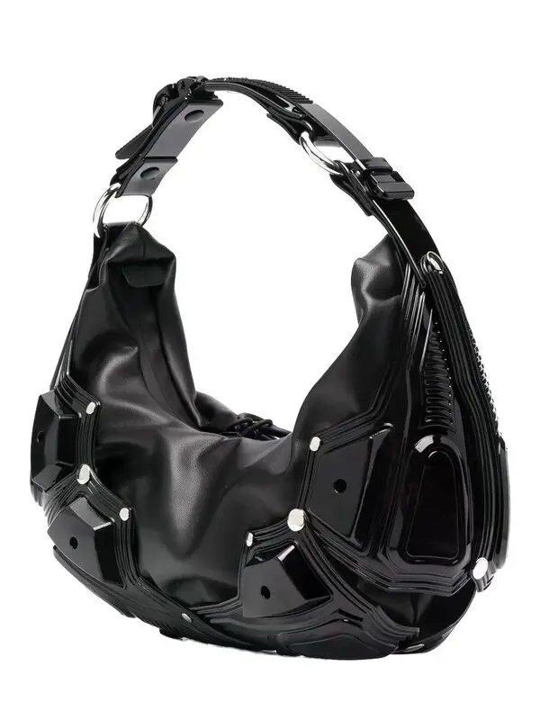 INNERRAUM Studded Zipped Tote - Black