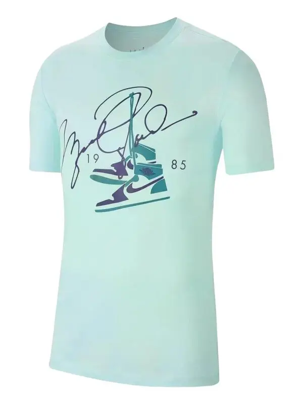 JORDAN Aj85 Graphic-print T-shirt - Blue