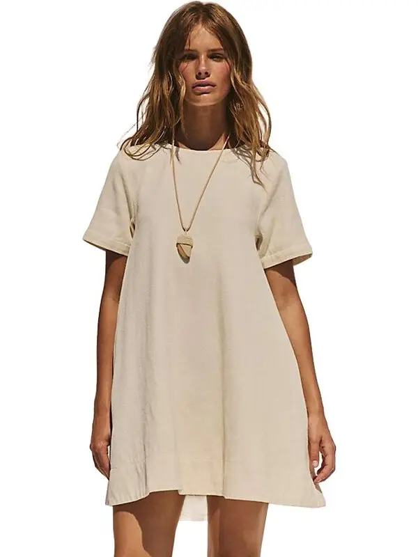 Free People Cammy Mini Dress - Moonglow