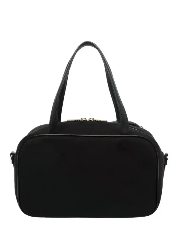 Liu Jo Logo Patch Bowling Bag - Black