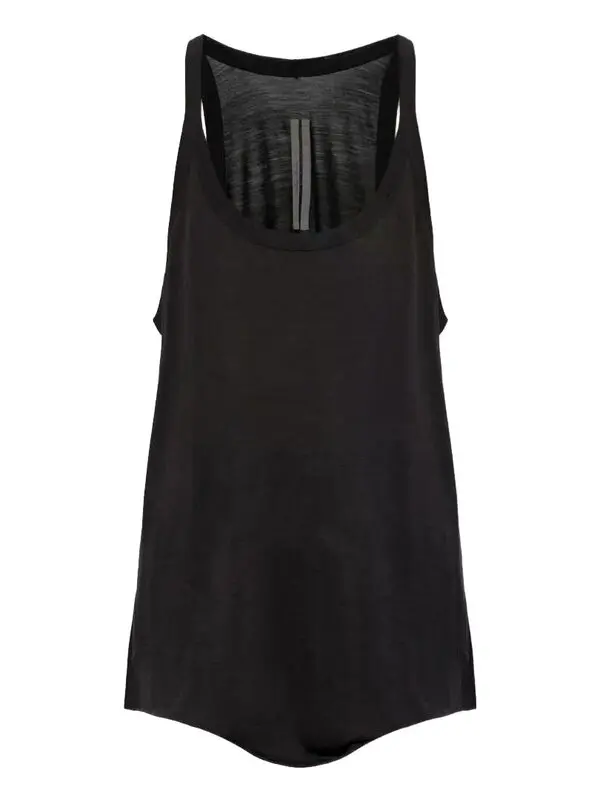 Rick Owens Pony T Ribbed-trim T-shirt - Black