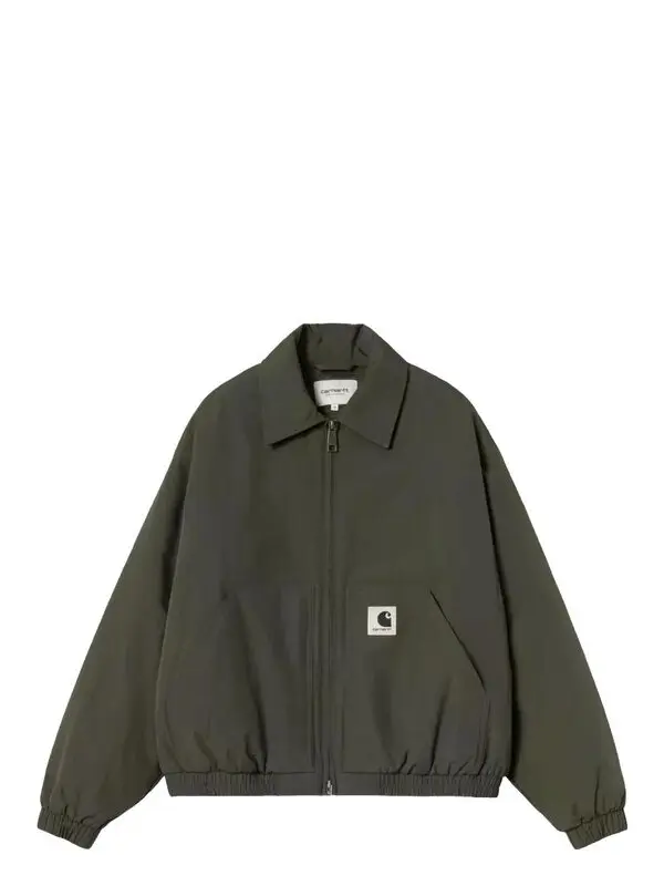 Carhartt Work In Progress Stanwood Logo-patch Jacket - Green
