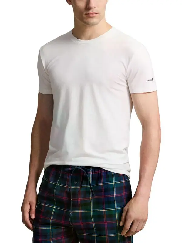 Polo Ralph Lauren Logo-embroidered T-shirts - White