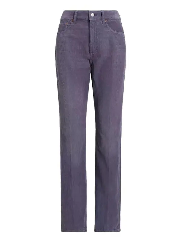Polo Ralph Lauren Corduroy Relaxed Straight Trousers - Blue