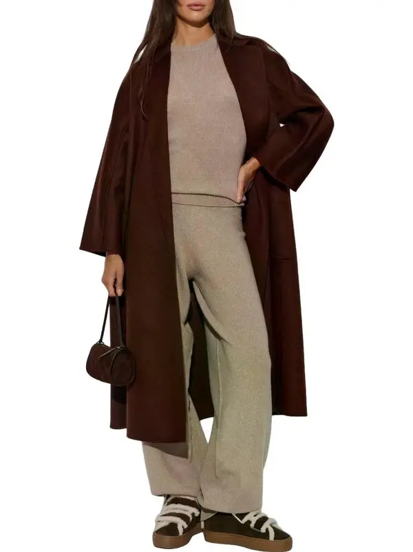 Max Mara Ludmilla Belted Cashmere Coat - Brown