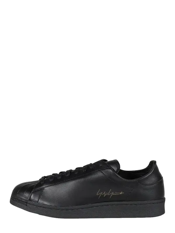 Y3 Superstar Leather Sneakers - Black