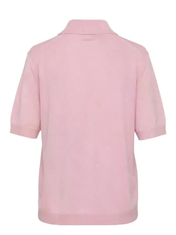 JIL SANDER Short-sleeve Polo Shirt - Pink