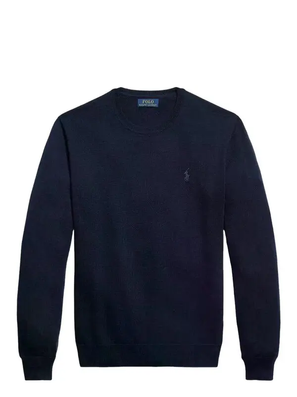 Polo Ralph Lauren Washable Wool Crew-neck Jumper - Blue