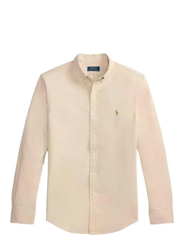Polo Ralph Lauren Slim Fit Oxford Shirt - Neutrals