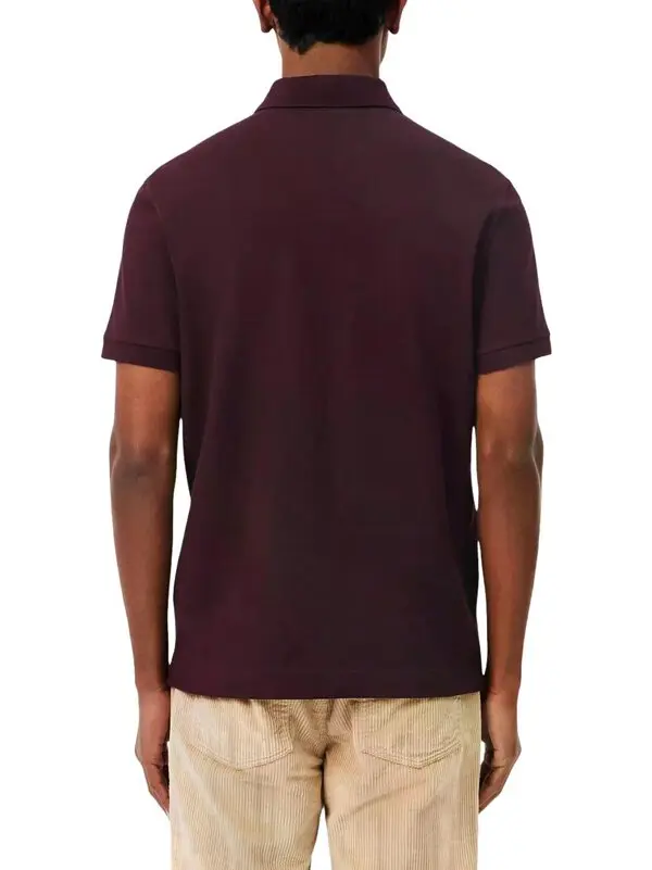 Lacoste Logo-patch Polo Shirt - Red