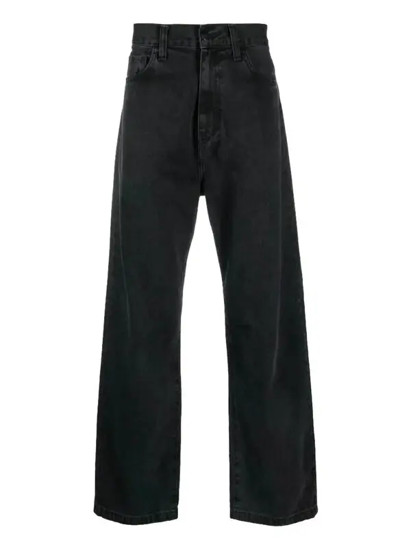Carhartt Work In Progress Landon Stonewashed Jeans - Black