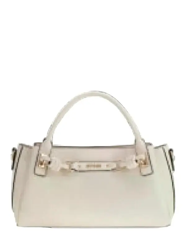 Guess Camelia Chain-link Tote Bag - White