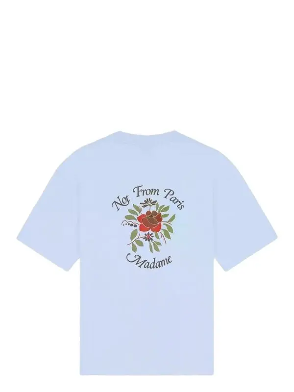 Drole De Monsieur Not From Paris Madame T-shirt - Blue