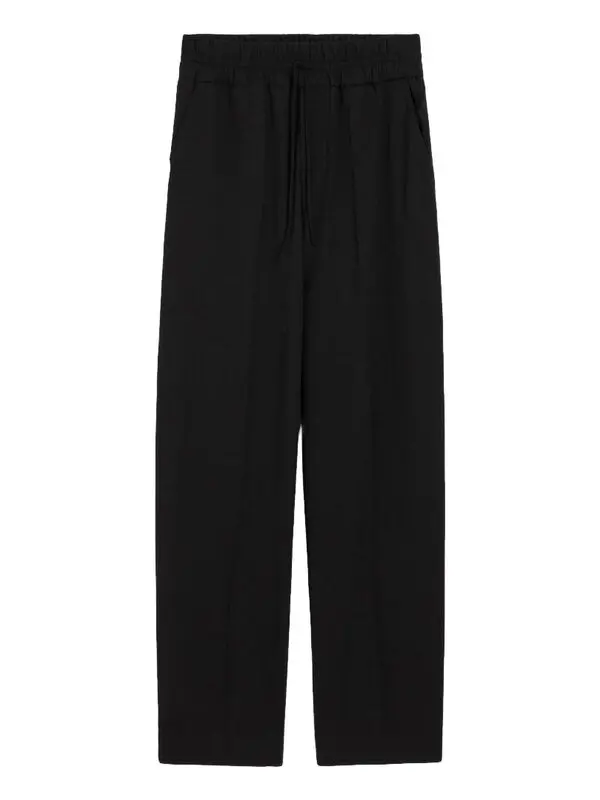 AMI Paris Wool Trousers - Black
