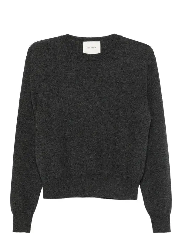 LISA YANG Greer Cashmere Sweater - Grey