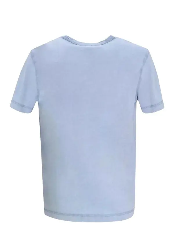 BOSS Logo-print Cotton T-shirt - Blue