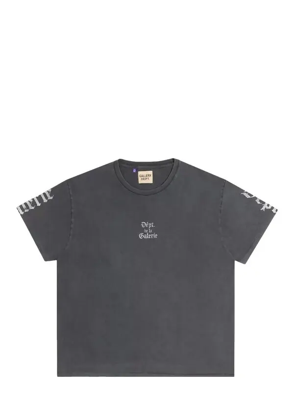 GALLERY DEPT. Old English Logo-print T-shirt - Grey