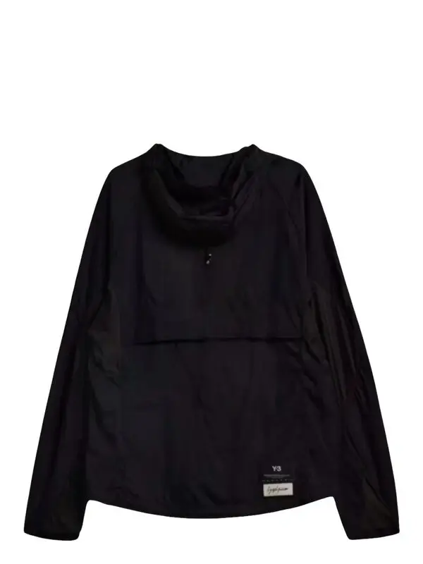 Y3 SPORT Hooded Zip-up Jacket - Black